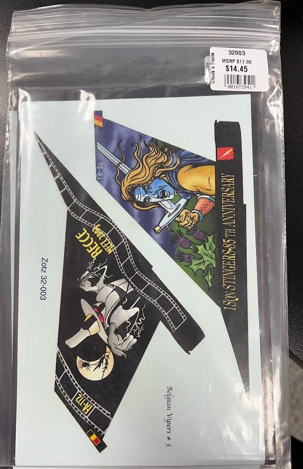 Zotz Decals 32003 1/32 Stingers 85th Anniv Belgian AF Vipers Decal ...