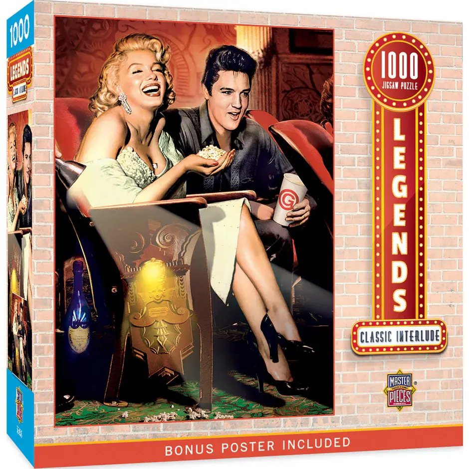 72406 Classic Interlude Elvis & Marilyn 1000 Piece Puzzle - Chuck's ...