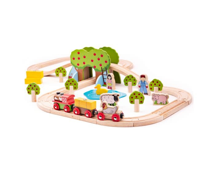 BJT036 Farm Train Set - Chuck's Trains & Hobby Depot