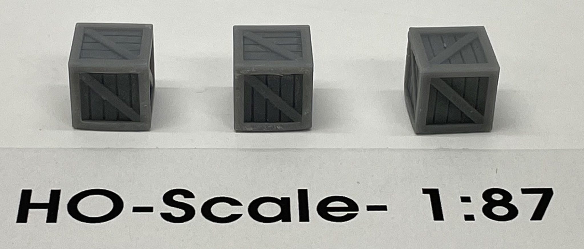 31539 Crate 3' Cube Single (4) - Chuck's Trains & Hobby Depot