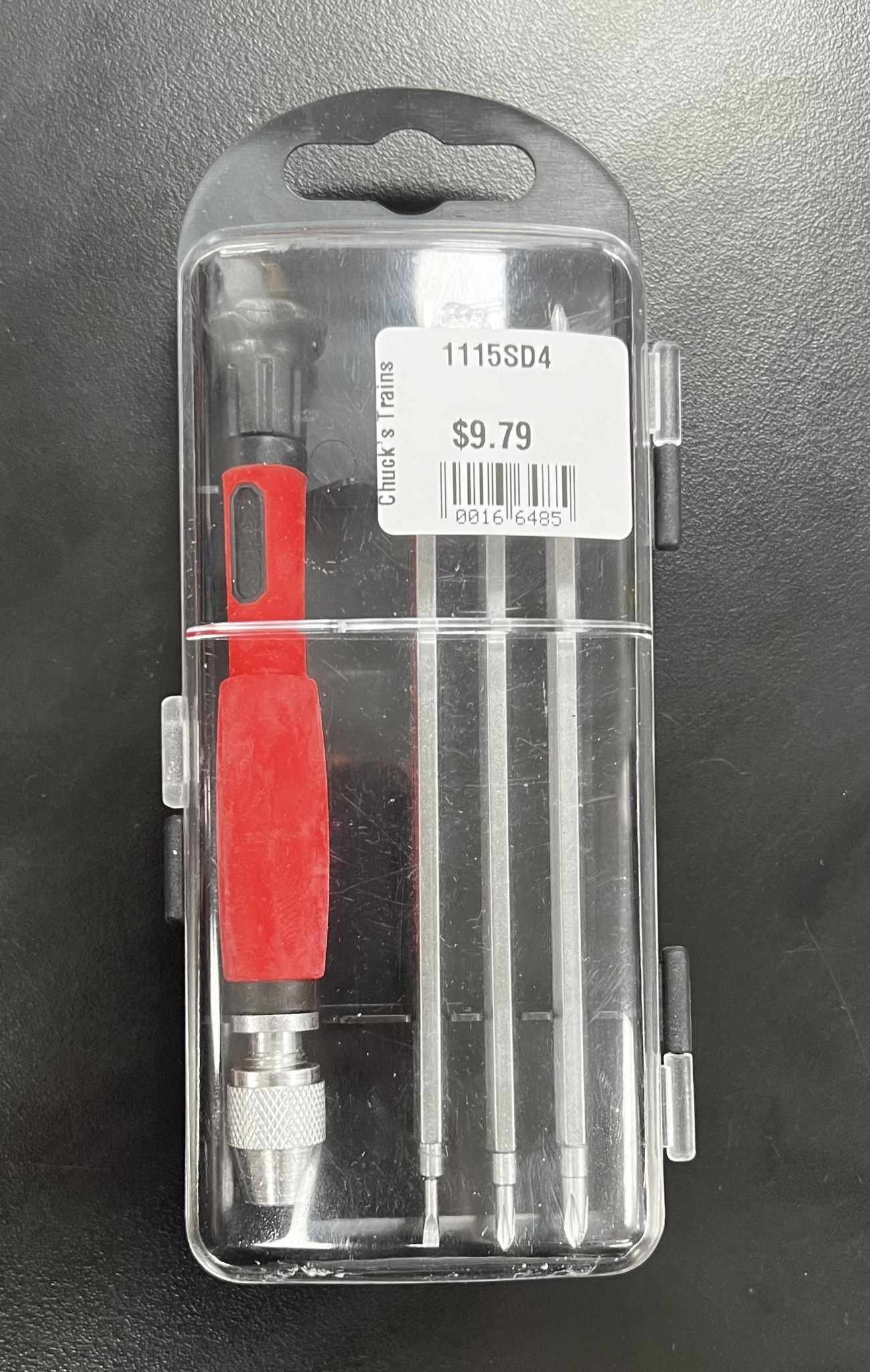 Precision Screwdriver Set - 4 Piece - Chuck's Trains & Hobby Depot