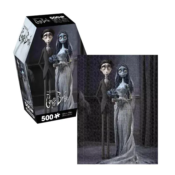 Corpse Bride Coffin Box 500 Piece Puzzle - Chuck's Trains & Hobby Depot
