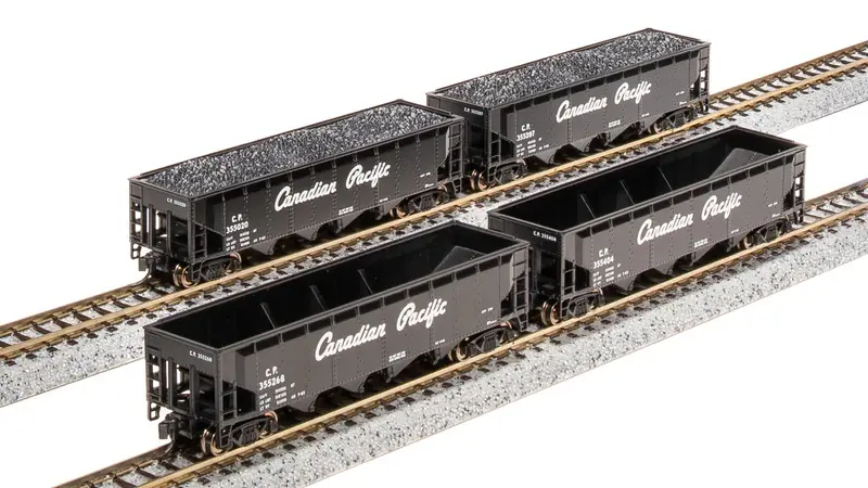 7435 N, ARA 70 Tn Quad Hopper, CP, Fantasy Paint, 4 Pk - Chuck's Trains ...