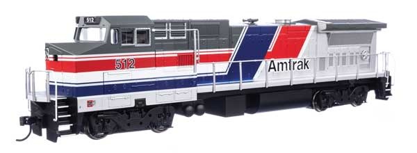 9109561 HO GE Dash 8-32BWH Amtrak #512 - Phase III - Chuck's Trains ...