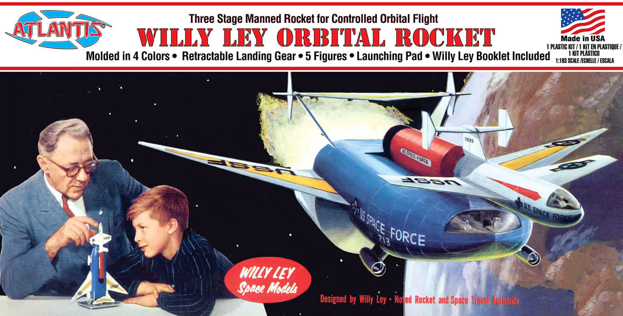 46 Willy Ley Orbital Rocket - Chuck's Trains & Hobby Depot