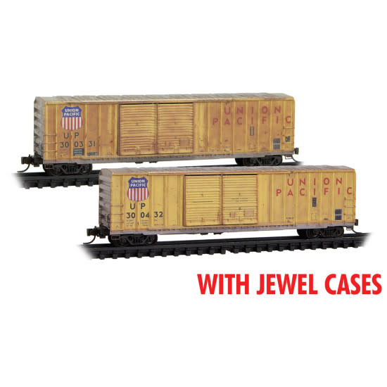 98305078 N UP Weathered 2 Pack - Chuck's Trains & Hobby Depot