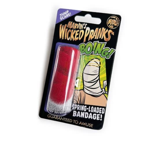 Spring Loaded Bandage Mini Wicked Prank - Chuck's Trains & Hobby Depot