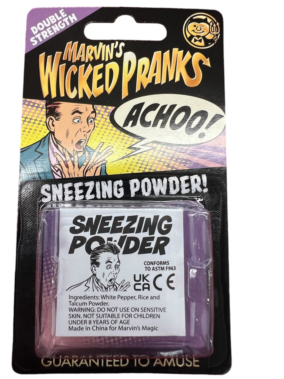 Sneezing Powder Mini Wicked Prank - Chuck's Trains & Hobby Depot