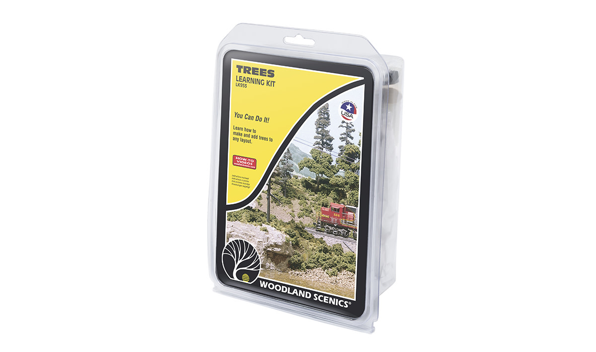 Woodland Scenics 953 Trees Learning Kit - Chuck's Trains & Hobby Depot