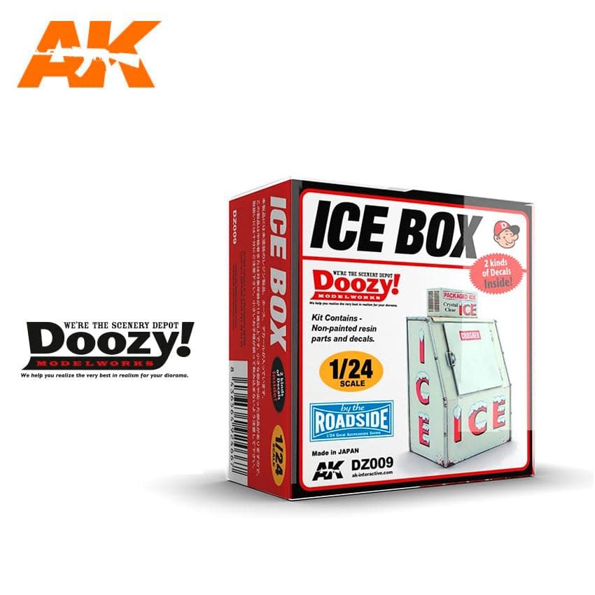 AK Doozy 009 1/24 Ice Box Kit - Chuck's Trains & Hobby Depot