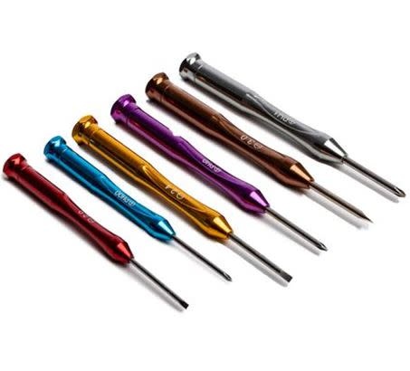 Hobby Essentials Jewelers Screwdriver Set w/ Box 6 Piece - Chuck's ...