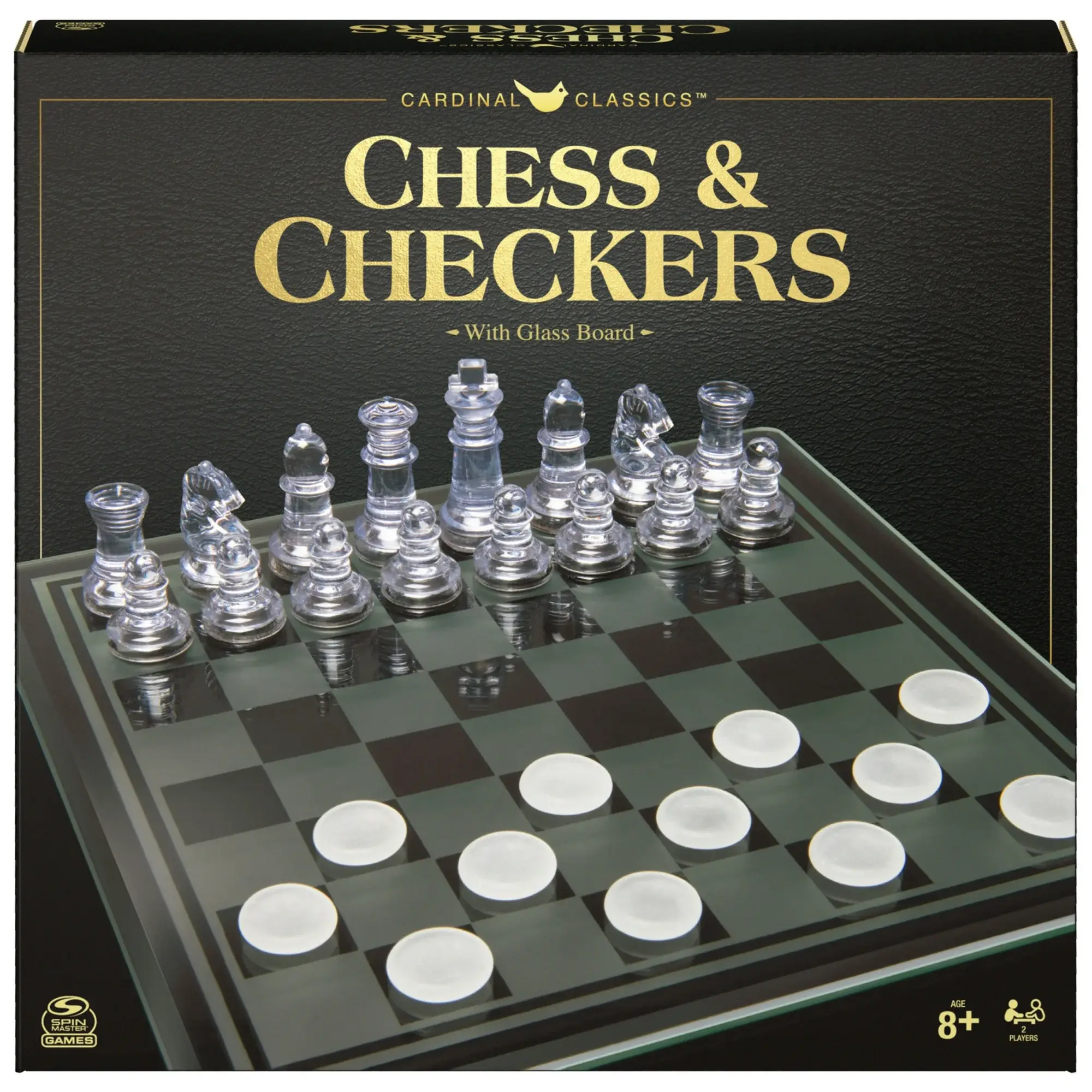 Spin Master 6059022 Cardinal Classics Chess & Checkers - Chuck's Trains ...