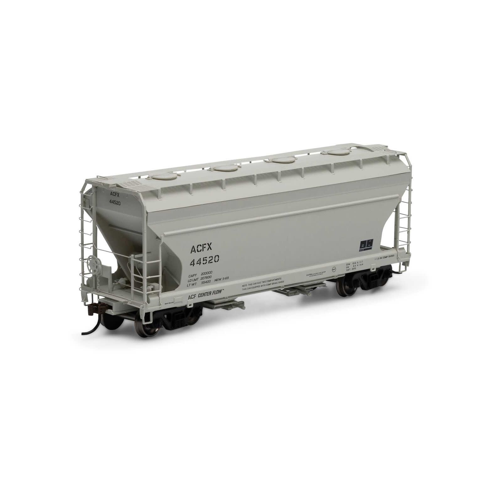 81057 HO ACF 2970 Covered Hopper ACFX 44520 - Chuck's Trains & Hobby Depot