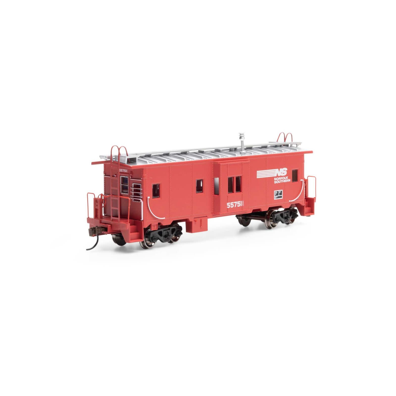 90322 HO Bay Window Caboose NS 557511 - Chuck's Trains & Hobby Depot