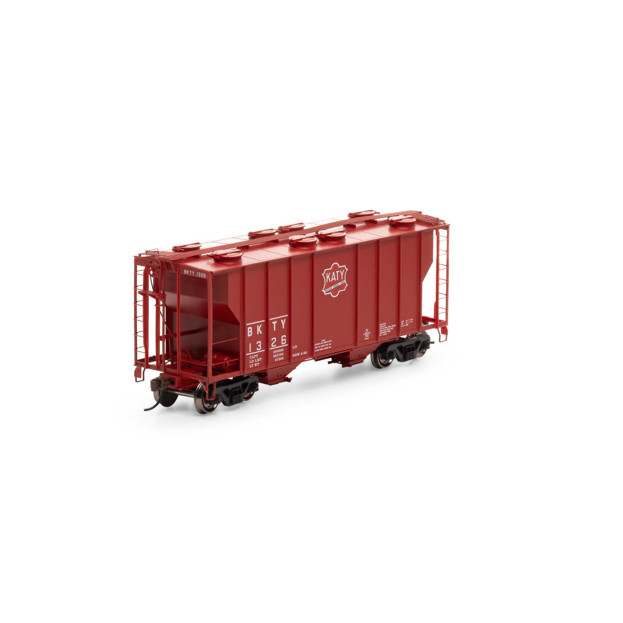 63820 HO PS-2 2600 Covered Hopper MKT 1326 - Chuck's Trains & Hobby Depot