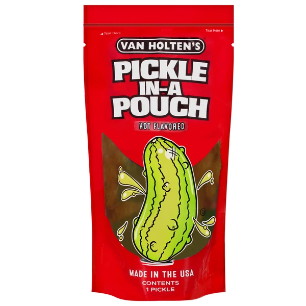 Van Holten's Large Hot Pickle Pouch - Chuck's Trains & Hobby Depot
