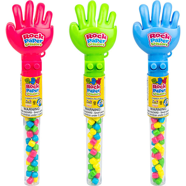 Rock Paper Scissors Candy - Chuck's Trains & Hobby Depot