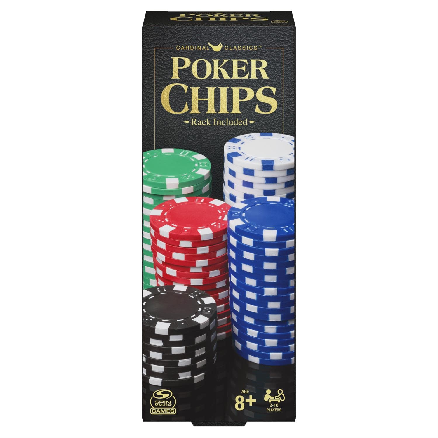100pc Poker Chips Classics - Chuck's Trains & Hobby Depot