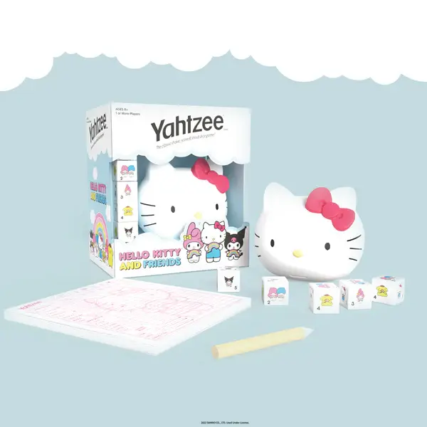Yahtzee: Hello Kitty & Friends - Chuck's Trains & Hobby Depot