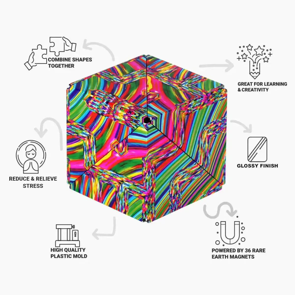 SHA21WC Shashibo Gartel Watercolor - Chuck's Trains & Hobby Depot