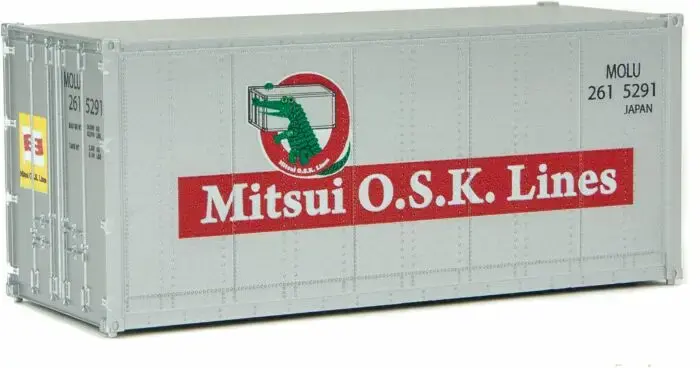 9498657 HO 20' Smooth-Side Container - Mitsui OSK Lines - Chuck's ...