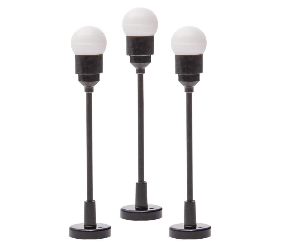 2056220 HO Globe Lamp 3Pk - Chuck's Trains & Hobby Depot