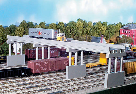 113 HO Modern Highway Overpass Kit - 150' Scale w/4 Piers - Chuck's ...