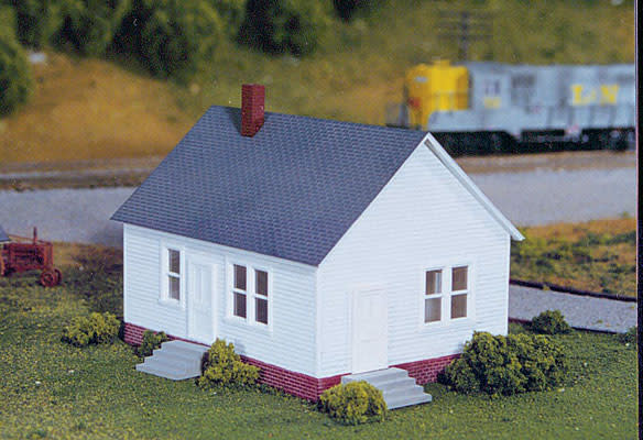 201 HO One-Story House Kit - Chuck's Trains & Hobby Depot