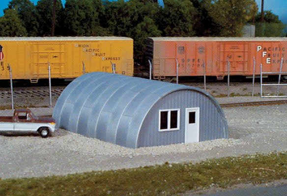 410 HO Quonset Hut Kit - Chuck's Trains & Hobby Depot
