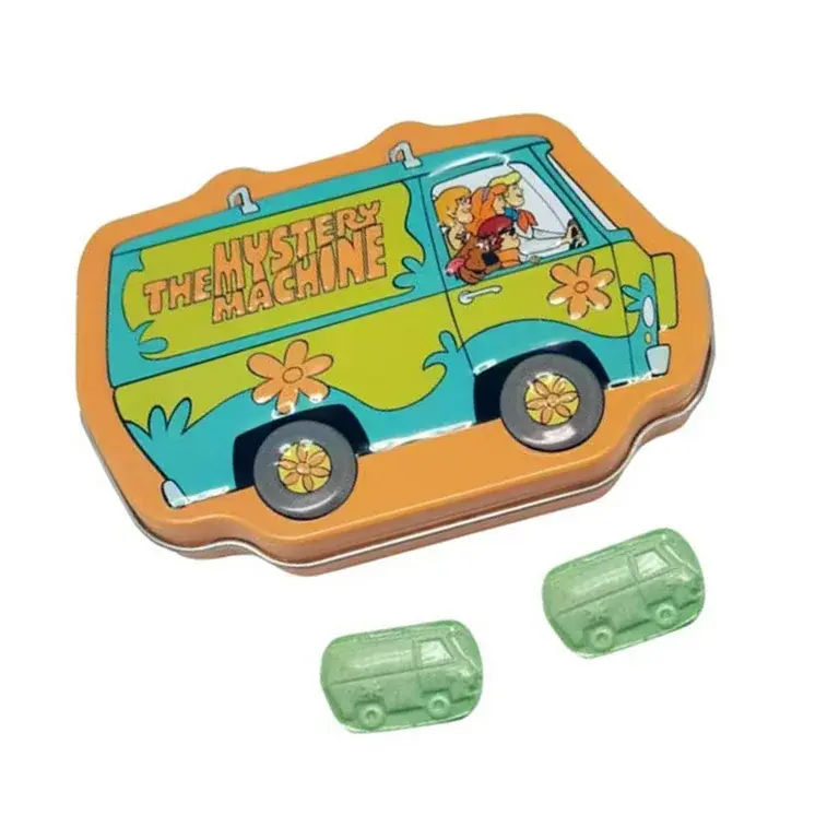 Scooby-Doo Mystery Machine Candy Tin 1.5oz - Chuck's Trains & Hobby Depot