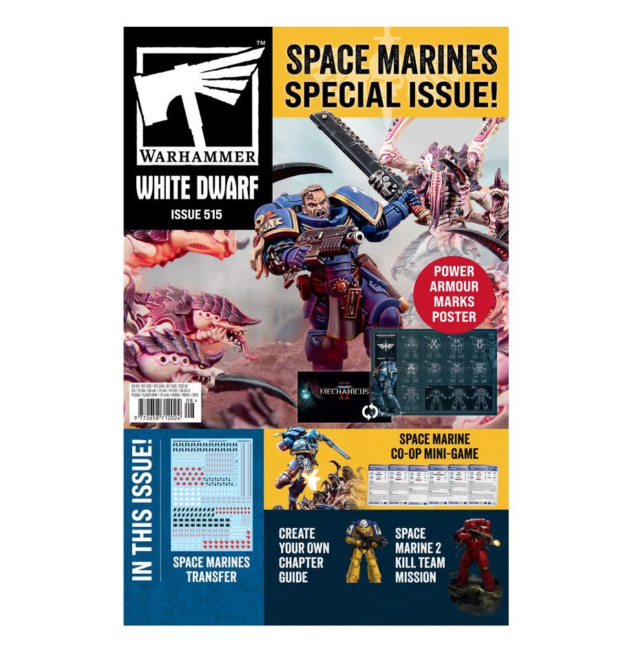 White Dwarf Issue 515 August 2025 - Chuck's Trains & Hobby Depot