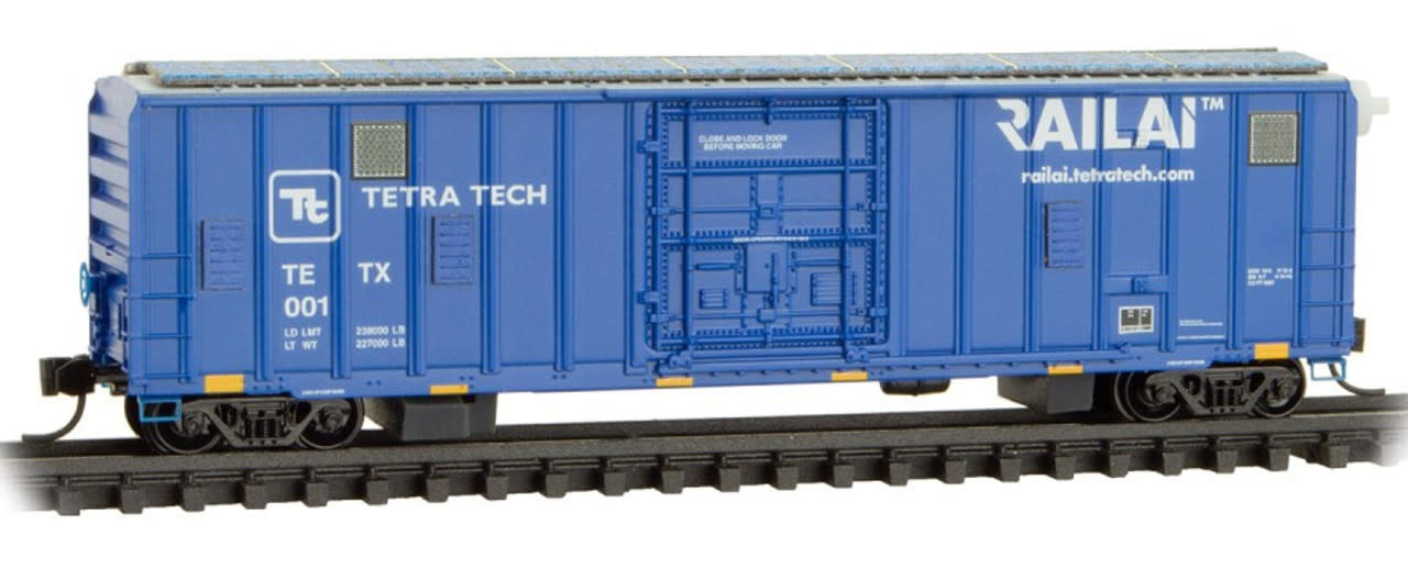 02700510 N Tetra Tech Test Car - Chuck's Trains & Hobby Depot