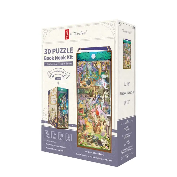 Midsummer Night's Dream Book Nook Kit - Chuck's Trains & Hobby Depot
