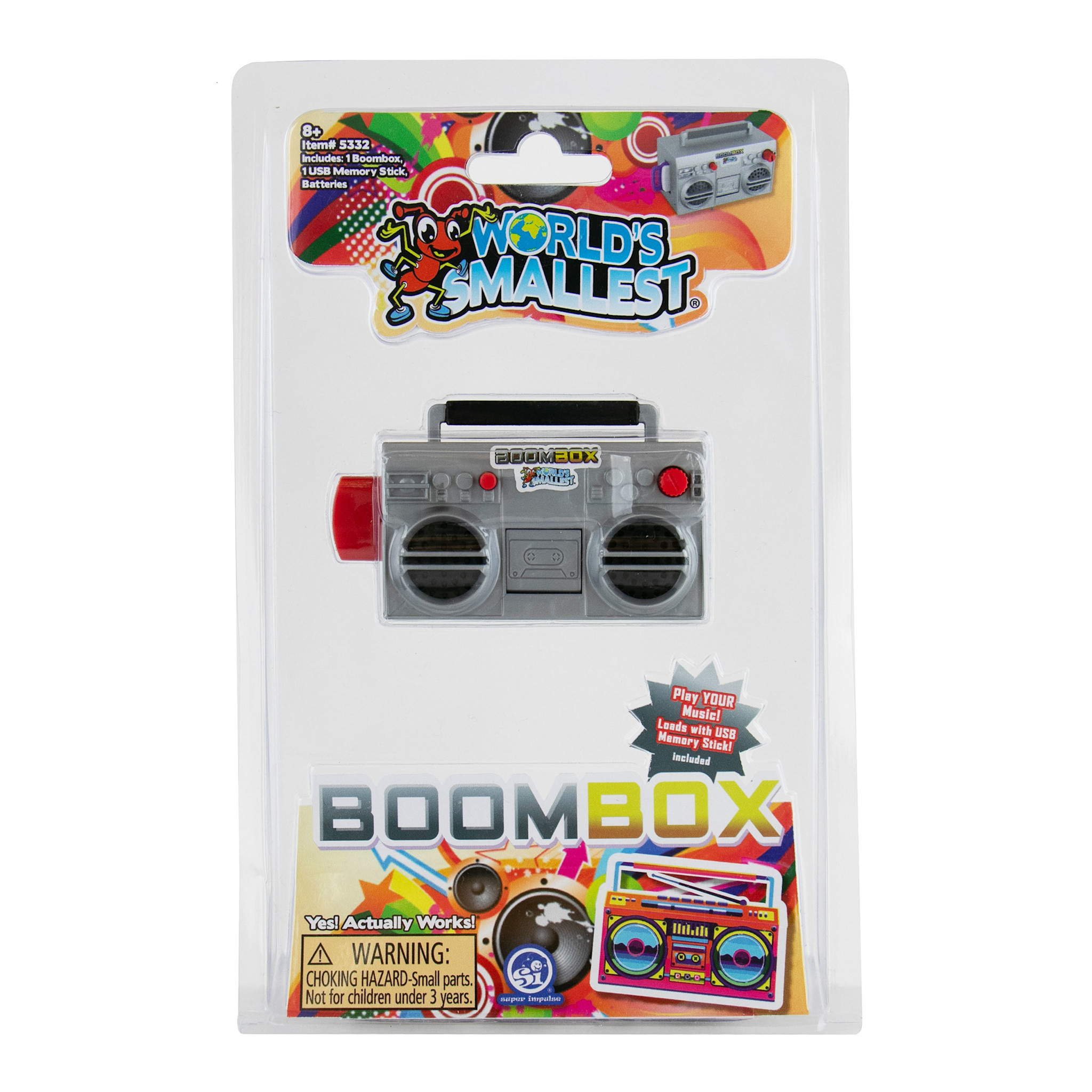 5332 Worlds Smallest Boom Box - Chuck's Trains & Hobby Depot
