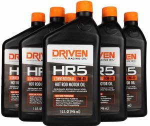 DRIVEN RACING OIL HR5 10W-40 Conventional Hot Rod Oil - INCORRIGIBLE ...