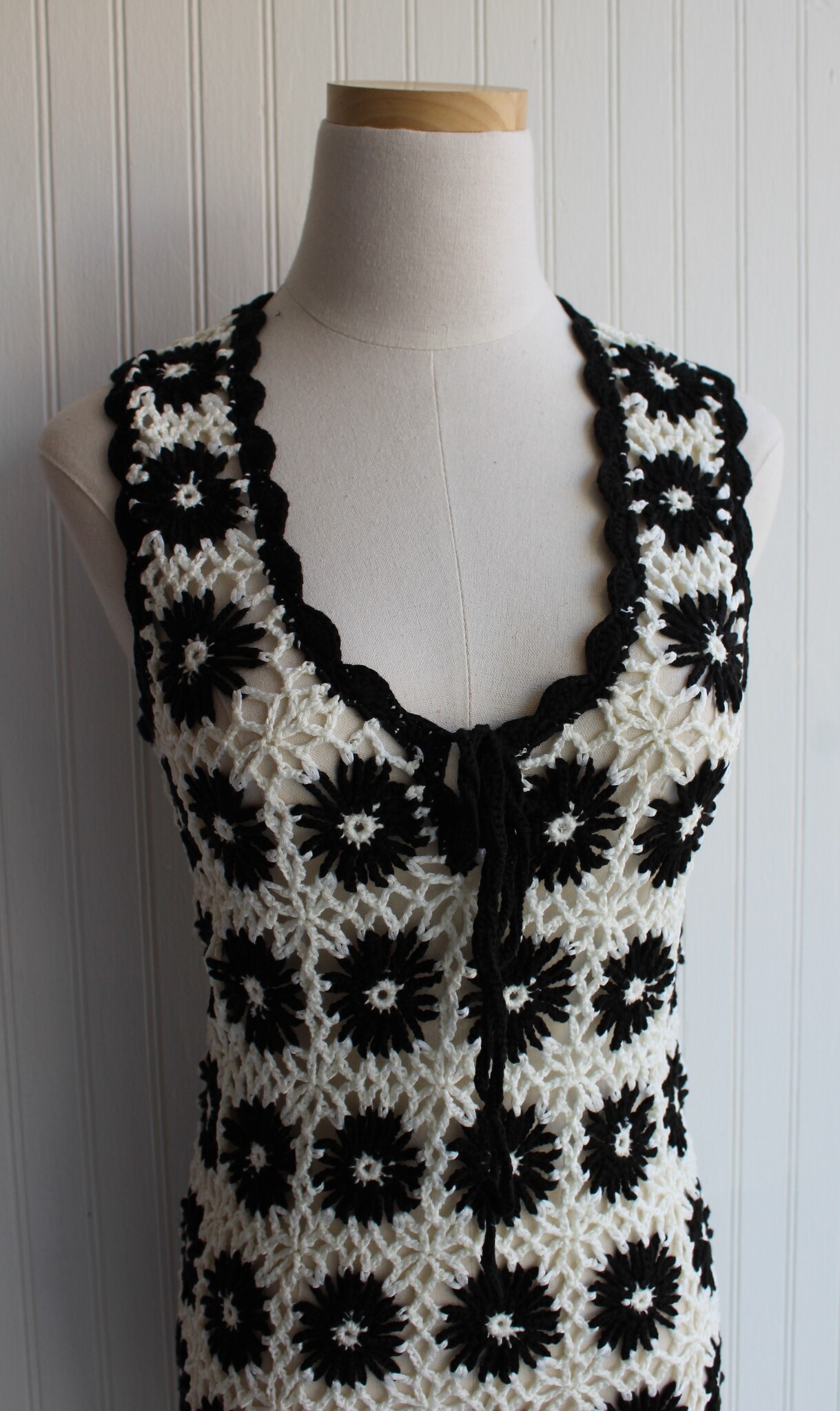 Checker Floral Cover Up - Blank Paige Boutique