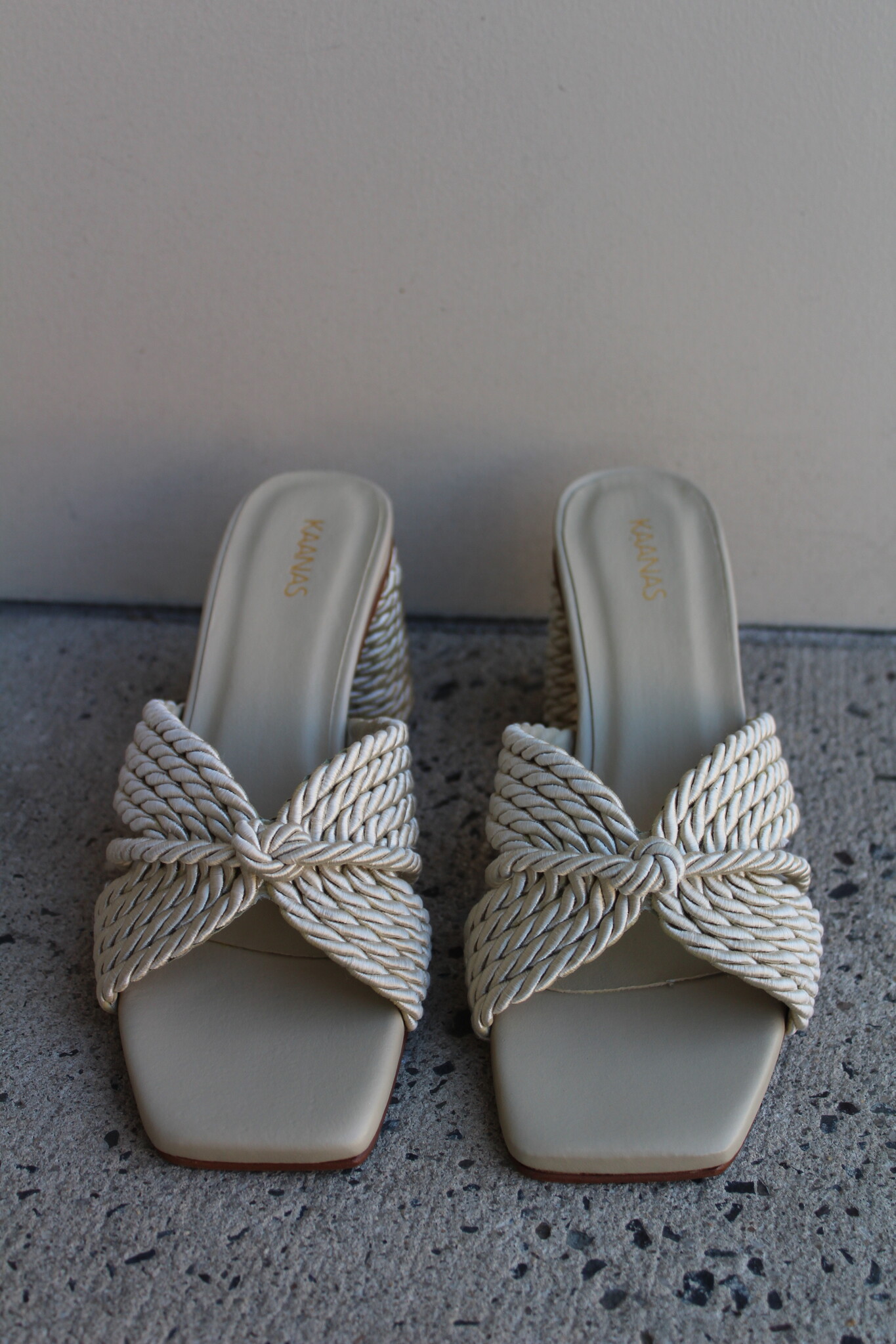 Oat Myla Block Heel - Blank Paige Boutique