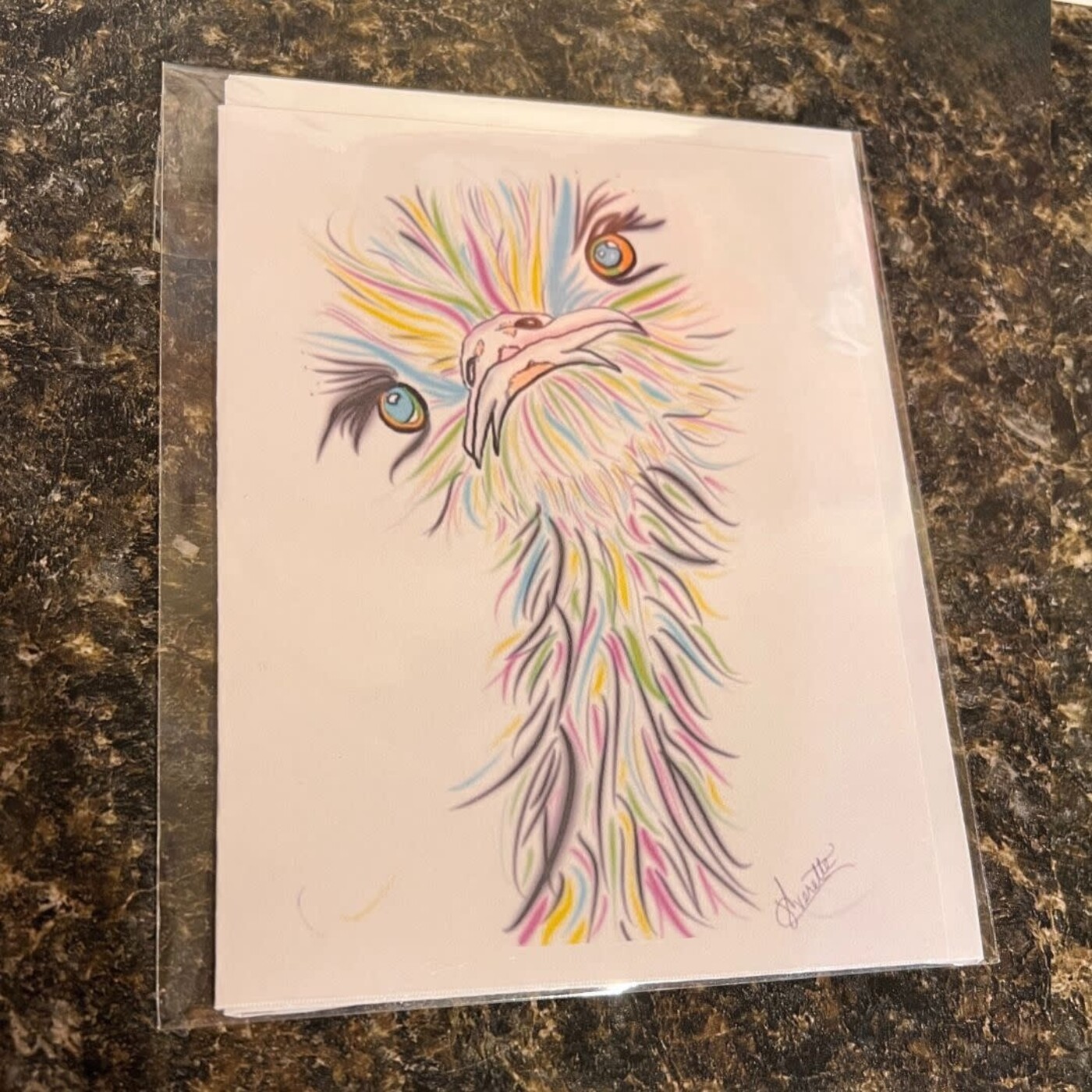 Ostrich Card - New Horizons Downtown