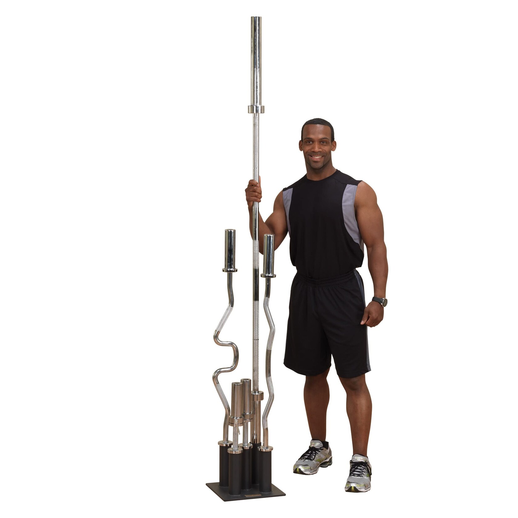 Body Solid Olympic Bar Holder - Fitworks Fredericton