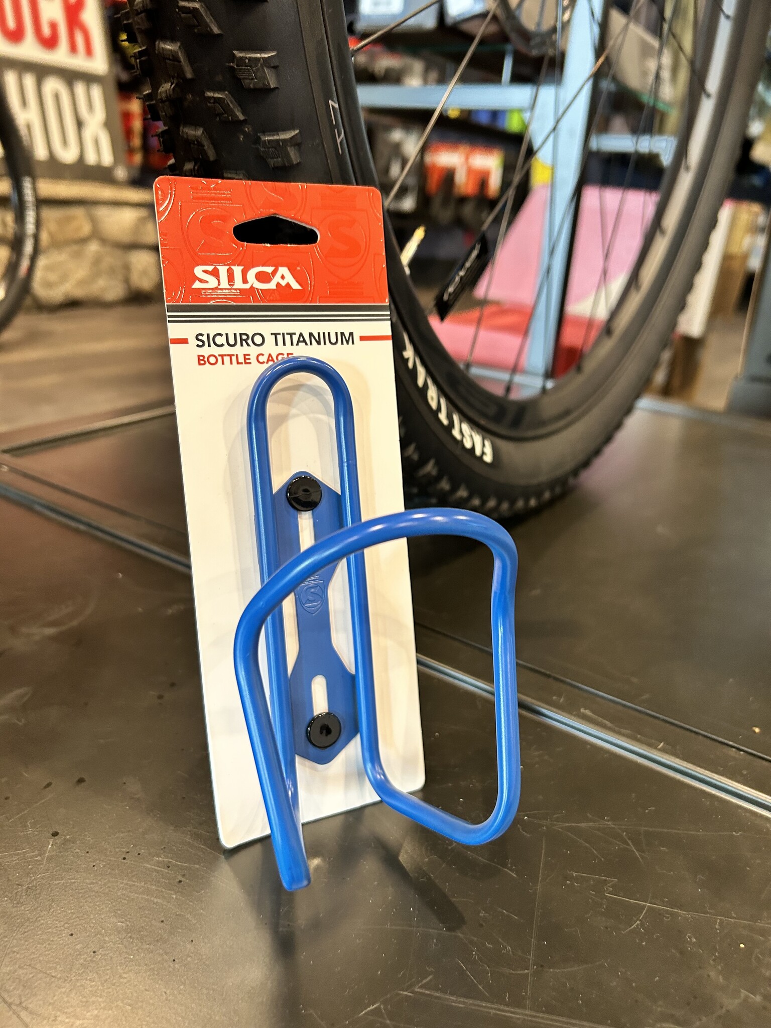 Silca Sicuro Ti Bottle Cage - THE BICYCLE STATION