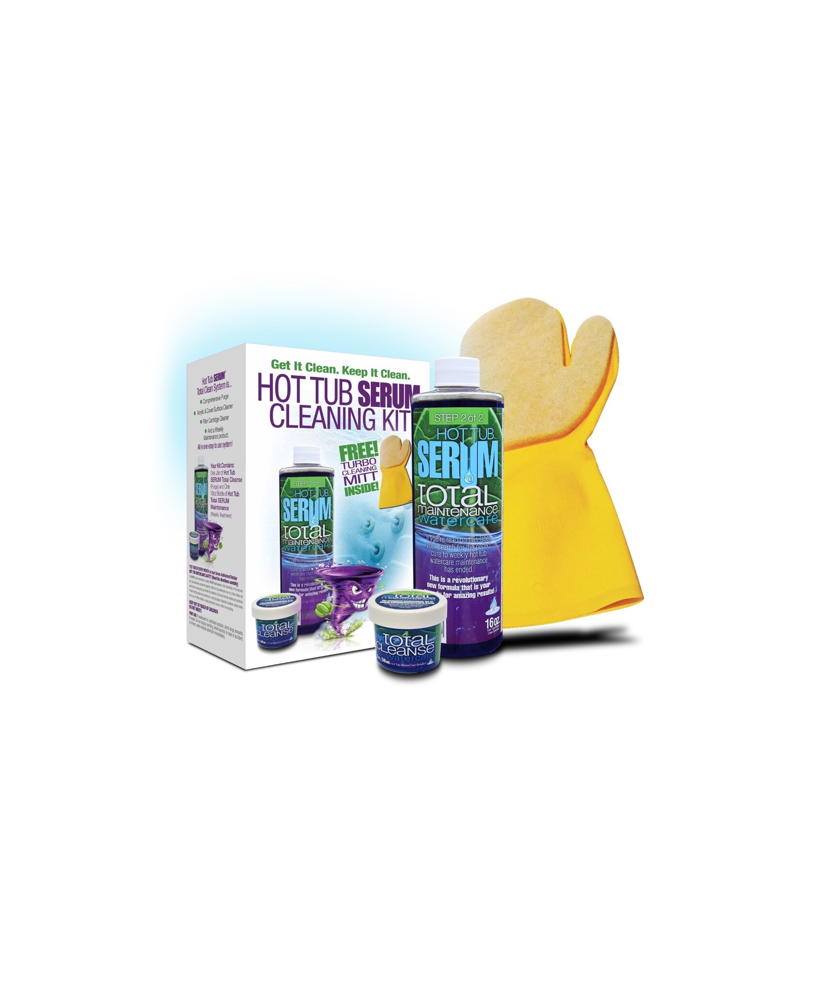 Hot Tub Serum Total Cleaning Kit - Colorado Custom Spas, Inc (Denver)