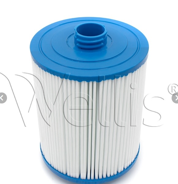 White Wellis 35 sqf V2 AKU3000 Filter (For Wellis Houston models only ...