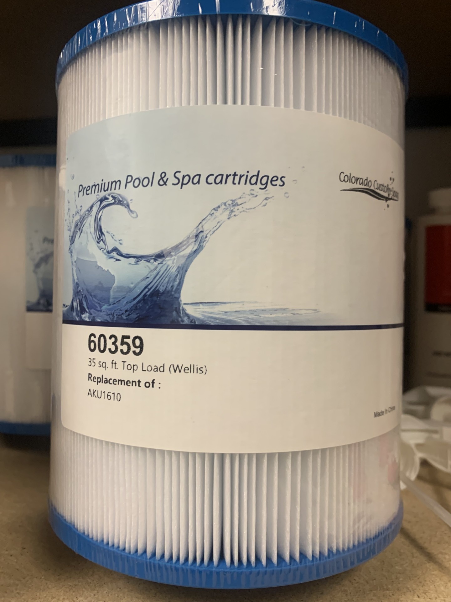 60359 Filter (35 sq ft) Wellis (For Libra / Kilimanjaro / Vienna ...