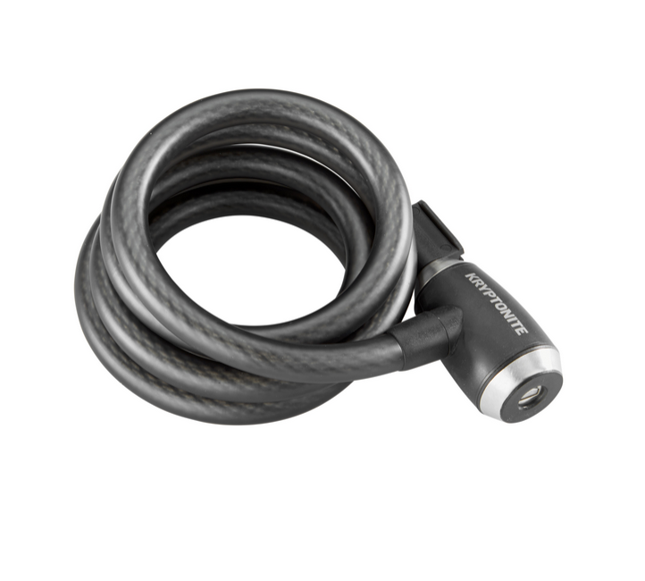 Lock - Kryptonite - Kryptoflex Cable 1518 KEY 6ft x 15mm BK - Behind ...