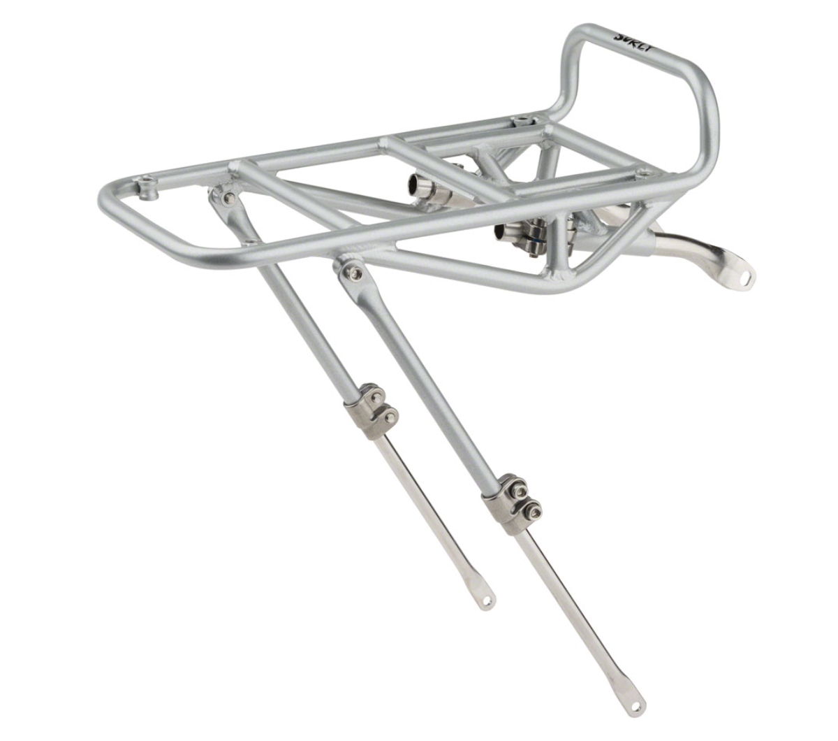 Rack - Surly - 8-Pack Rack Front Rack - Steel, Silver - Behind Bars ...