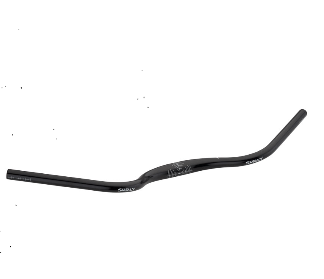 Handlebar - Surly - Terminal, 31.8, 40mm Rise, Black - Behind Bars ...
