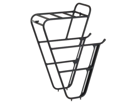 Surly - CroMoly Front Rack 2.0: Black - Behind Bars Bicycle Shop