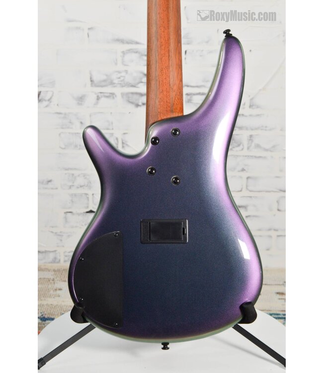 IBANEZ 5-STRING SR505E BLACK AURORA BURST BASS GUITAR - Roxy Music IBANEZ 5-STRING SR505E BLACK AURORA BURST BASS GUITAR - Roxy Music