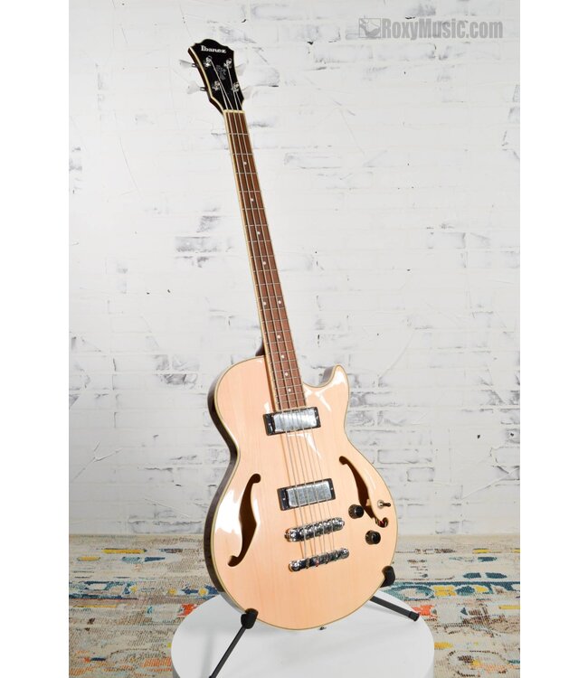 IBANEZ ARTCORE AGB200 SEMI HOLLOW BODY NATURAL ELECTRIC BASS - Roxy Music