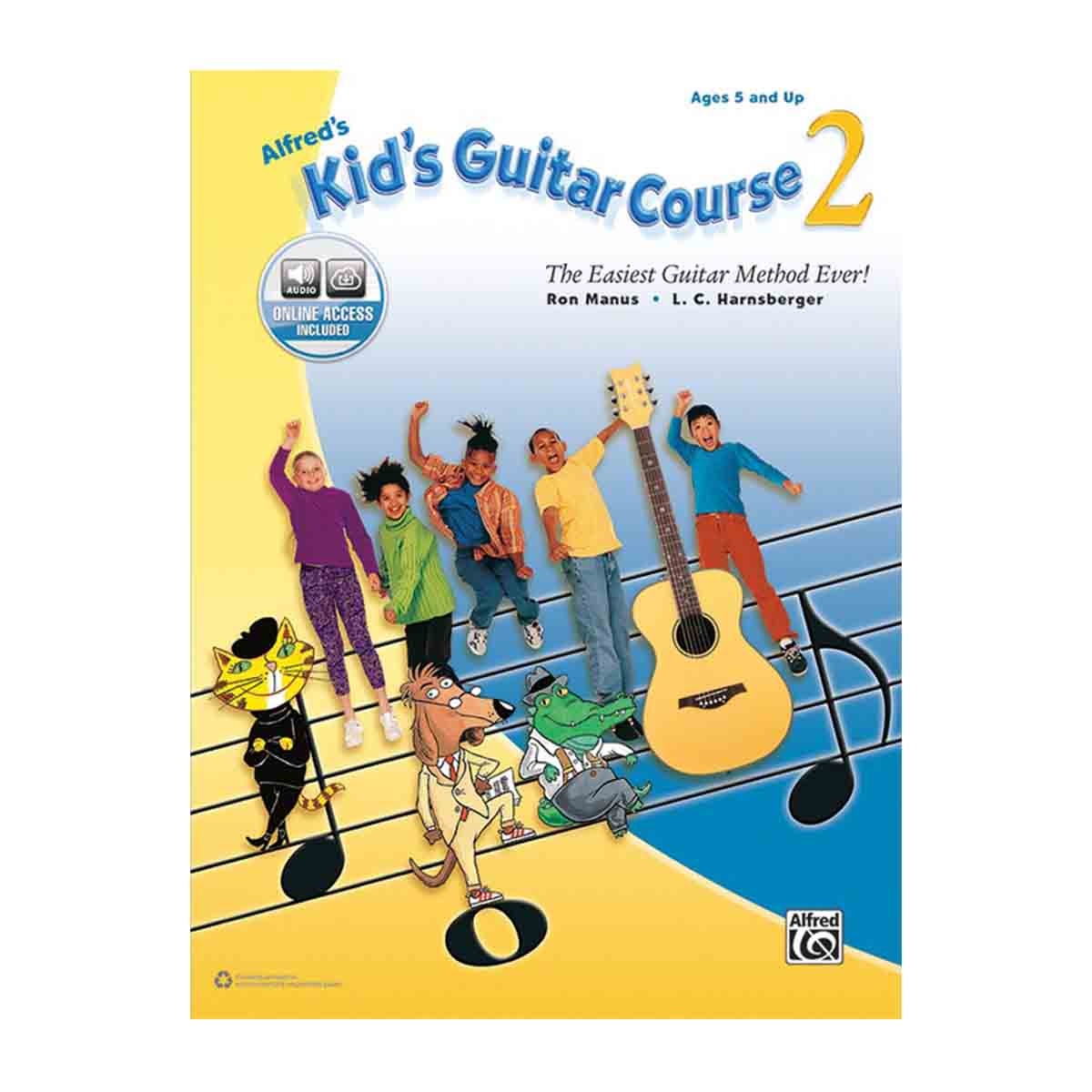 ALFRED KIDS GUITAR COURSE 2 BK/CD - Roxy Music